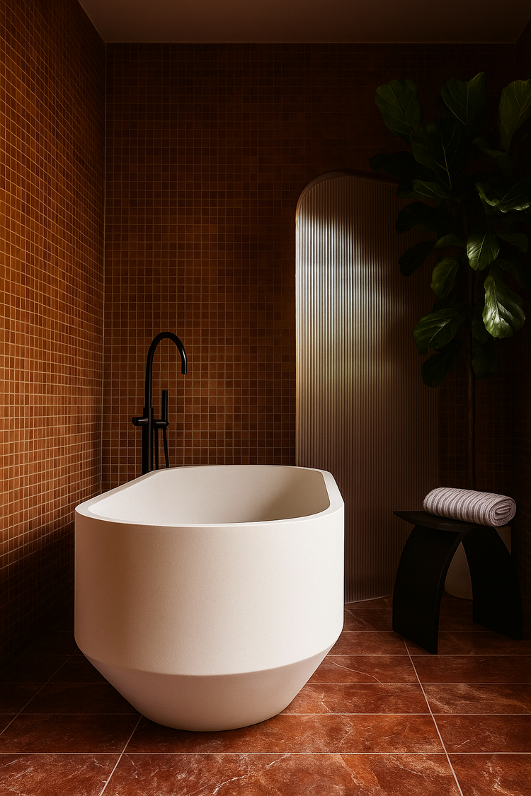 A collection of luxury stone baths and basins created by Eden Stone ...